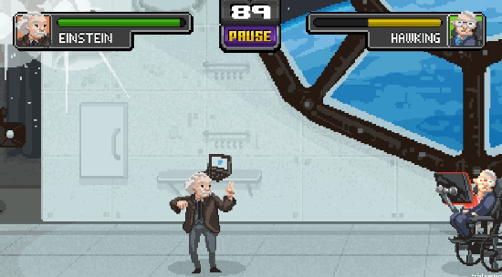Science Kombat: o jogo de luta que usa cientistas famosos como ...